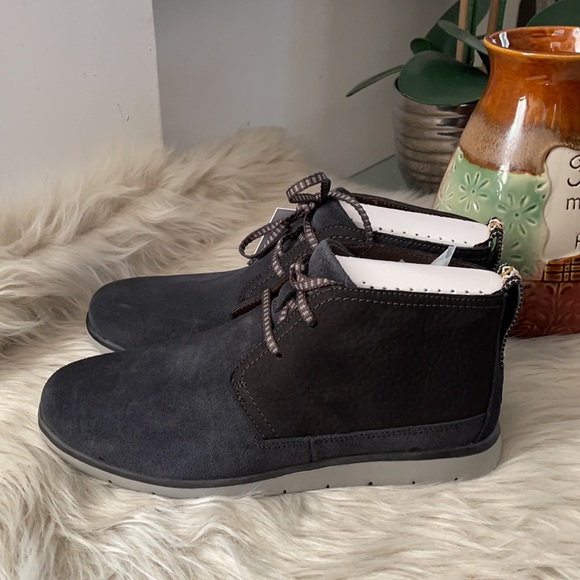 UGG | Shoes | New Ugg Mens Freamon Waterproof Dark Gray | Poshmark
